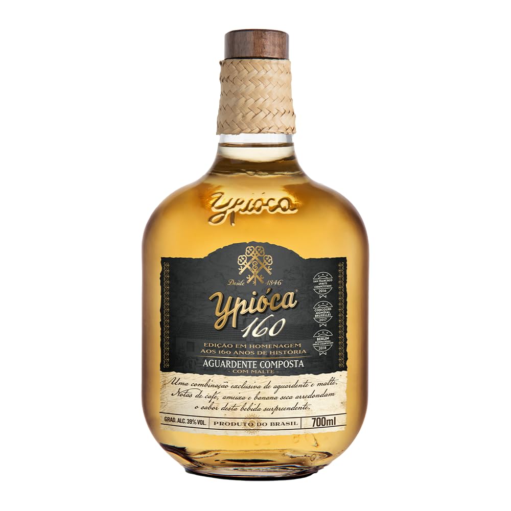 Ypióca Cachaça 160 Anos 700Ml | Amazon.com.br