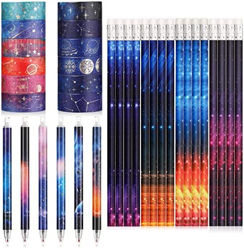 Amazon.com : 36 Pcs Space Party Favors Galaxy Pens Creative ...
