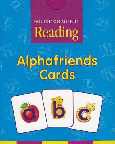 Houghton Mifflin Pre-K: Alphafriends Cards Grade Pre K by HOUGHTON ...