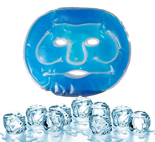 ZONVER Cooling Gel Face Mask HOT-N-COLD therapy for Your Face with ...