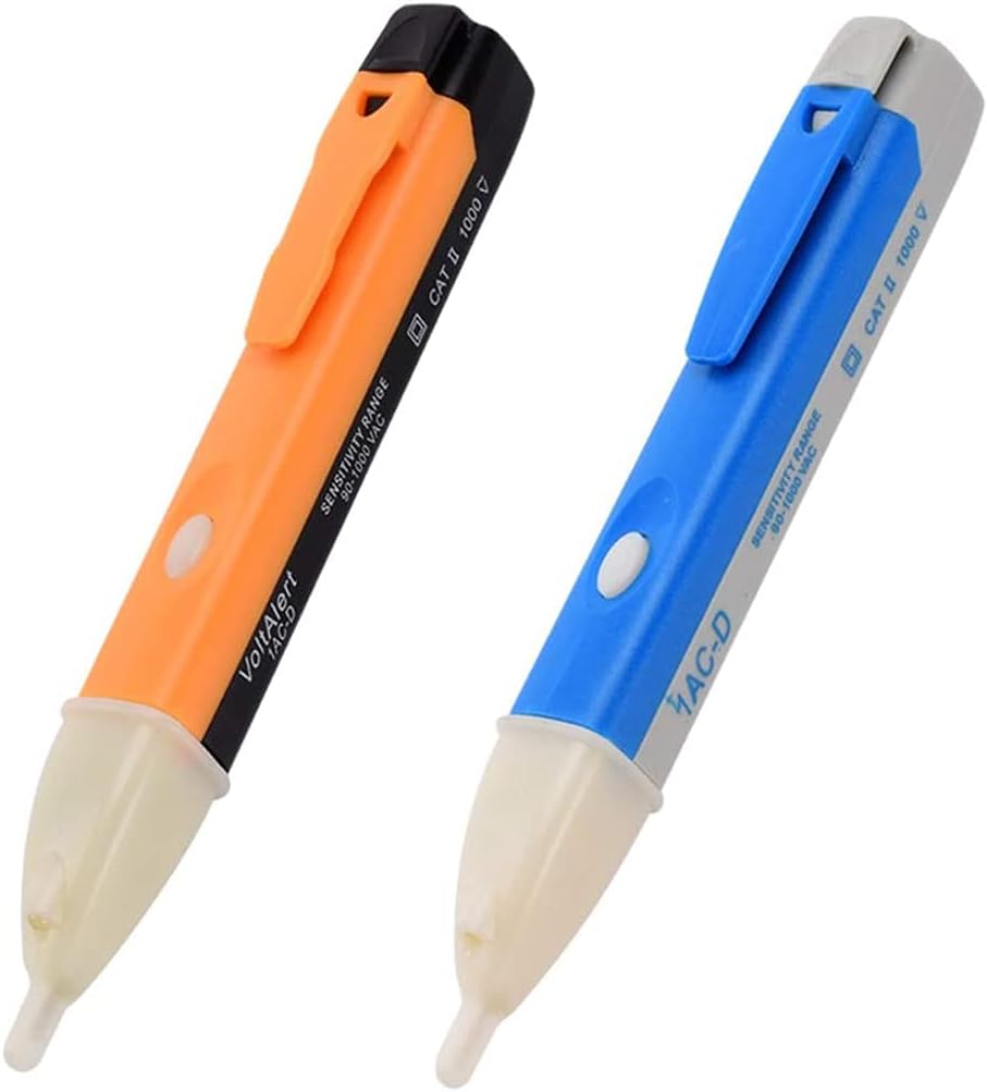 DMZK 2 PCS Voltage Detector Pens, Non-Contact Electric Voltage Tester ...