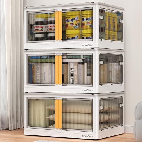 Amazon.com - Storage Bins with Lids, 21 Gal Collapsible Storage Bins ...