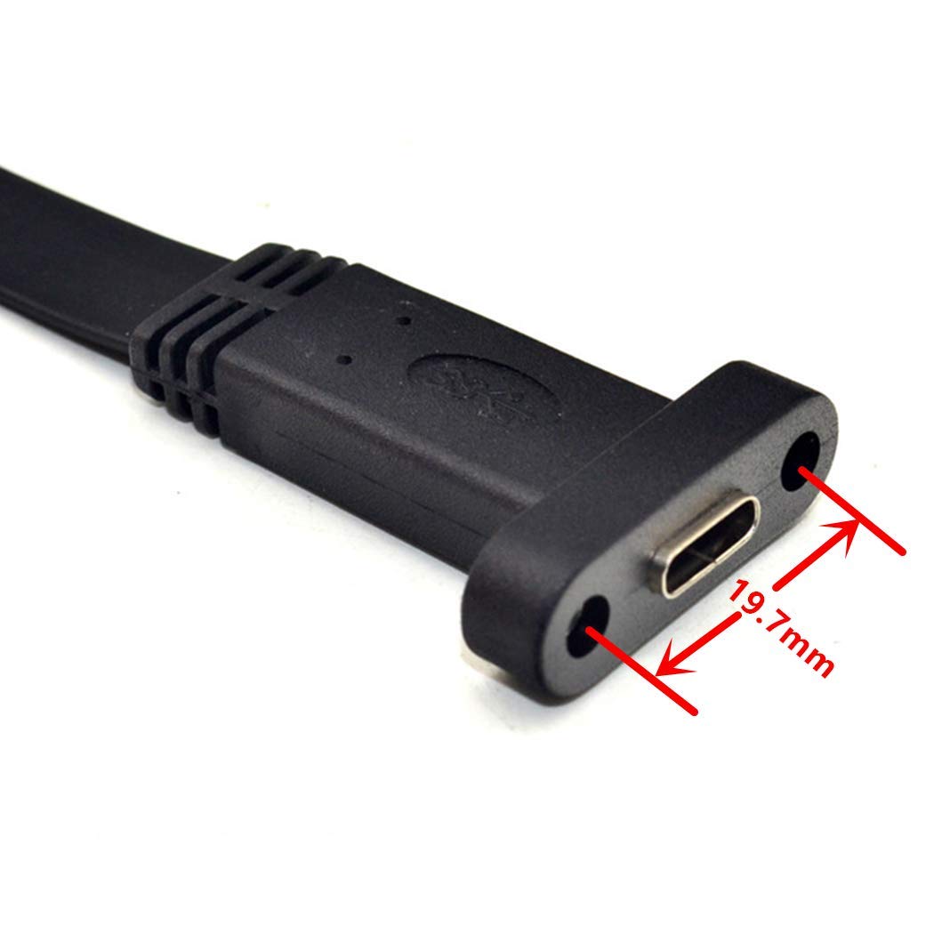 Buy USB-C Front Panel Extension Cable, USB C Mount Motherboard Header ...