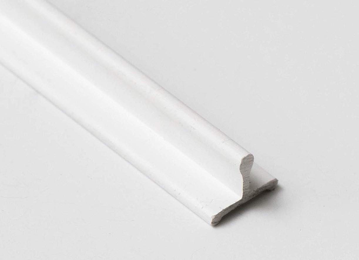 Sliding Screen Track 96" White Vinyl - Amazon.com