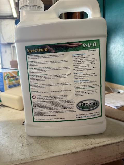 Amazon.com : BioPro Spectrum 8-8-0 Fertilizer (2.5 Gallon) : Patio ...