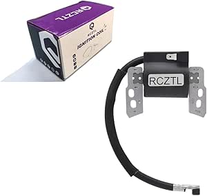 Amazon.com: RCZTL 590454 802574 Magneto Armature Ignition Coil Replaces Craftsman 6 1/2 HP push ...