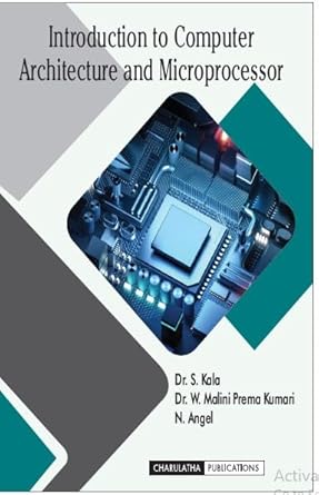 Buy Introduction to Computer Architecture and Microprocessor Book Online at Low Prices in India ...