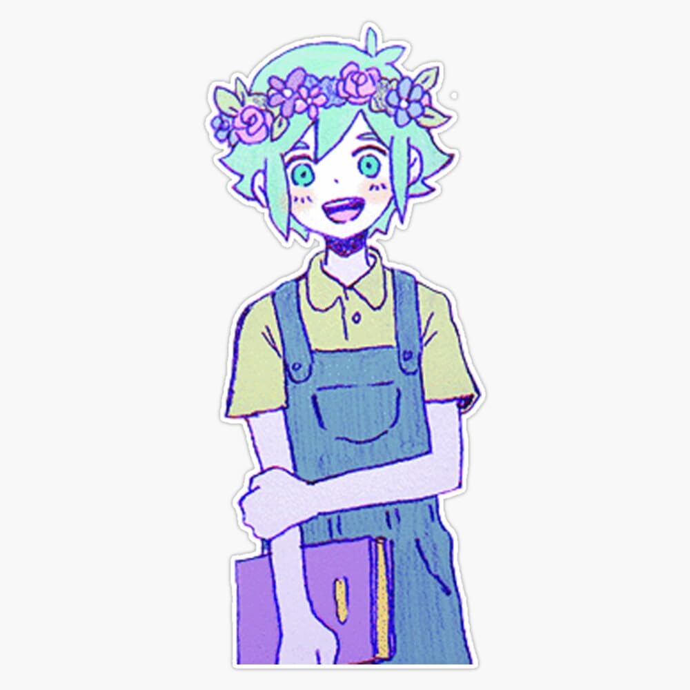 Amazon.com - Omori Basil Cute Sticker Bumper Sticker Vinyl Decal 5"