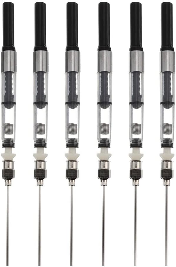 6Pcs Fountain Pen Ink Filler Student Pen Refill Ink Tools for Office ...