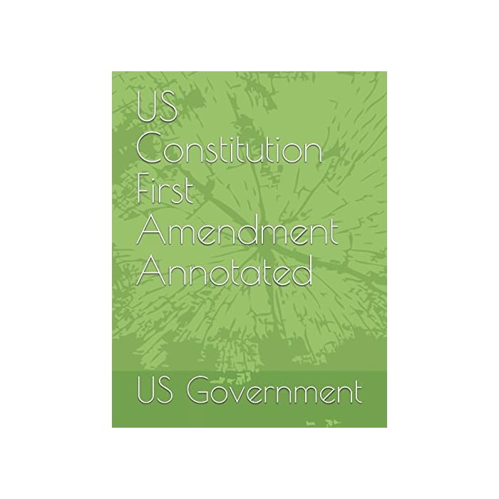 Buy US Constitution First Amendment Annotated Online at desertcart INDIA