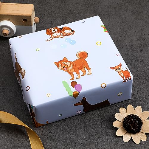 Snapklik.com : PlandRichW Puppy Wrapping Paper For Boys Men Girls Women ...