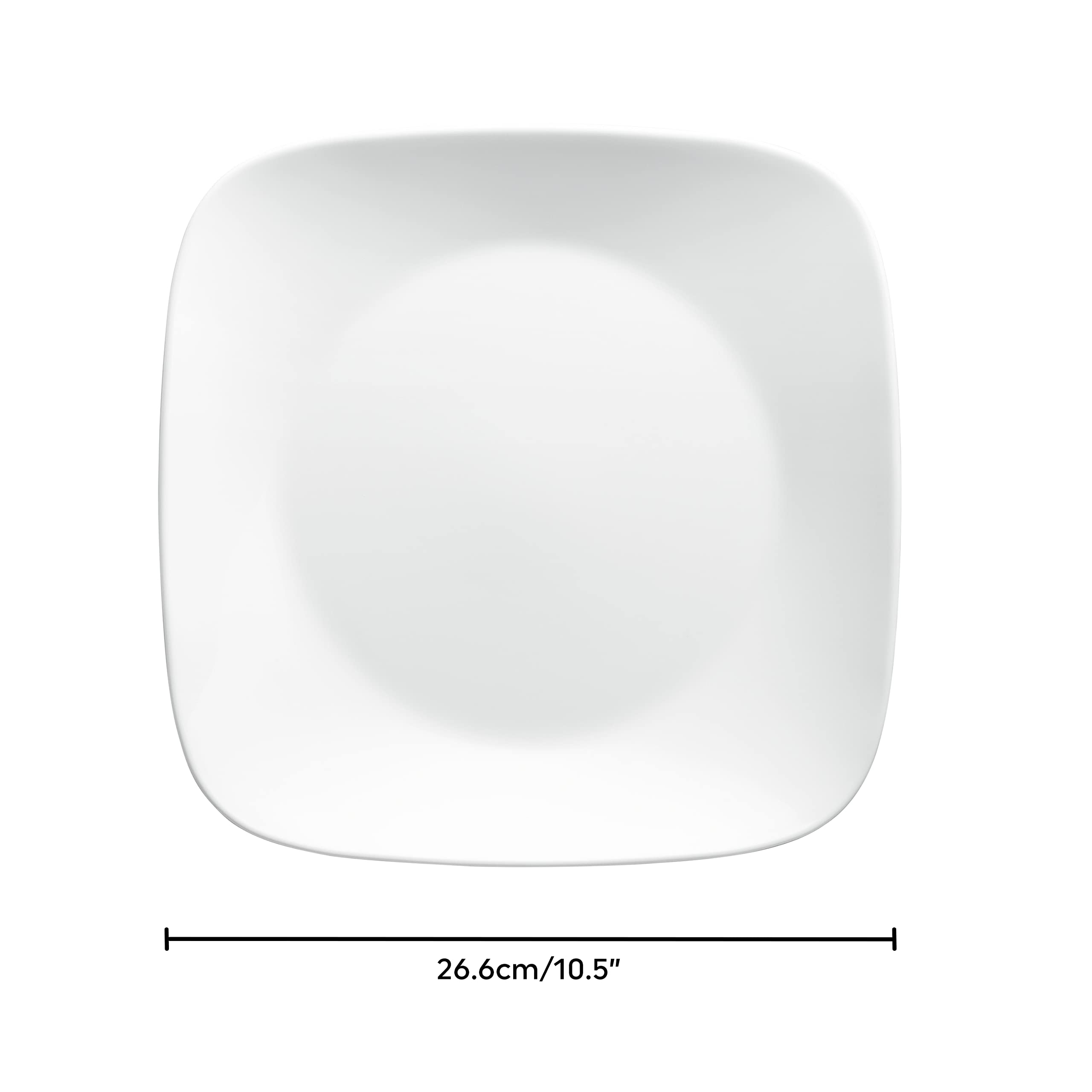 Snapklik.com : Vitrelle Glass Dinnerware Set, Chip & Crack Resistant ...