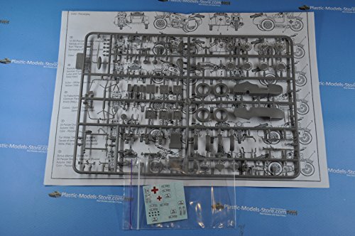 Masterbox German Motorcycle WWII BMW R75 1/35 Master Box 3528 - Want It All
