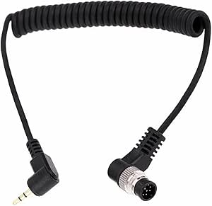 Amazon.com: Eonvic 2.5mm to N1 10 Pin Male Remote Shutter Release Cable for Nikon 10-Pin D850 D5 ...