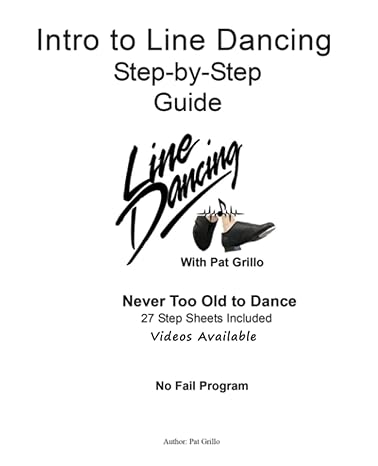 Intro to Line Dancing: Step-by-step Guide: Grillo, Pat L: 9798391658788 ...