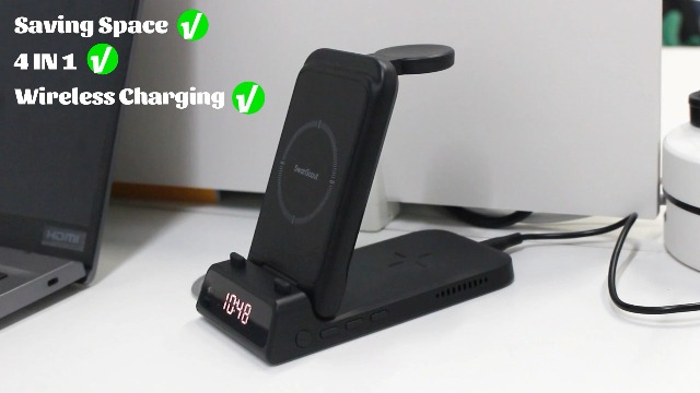 Watch SwanScout Wireless Charging Station for Samsung Devices on Amazon ...