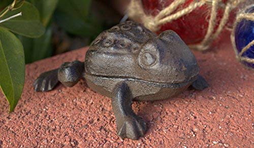 Cast Iron Frog Key Statuary Key Hider : Amazon.in: Garden & Outdoors