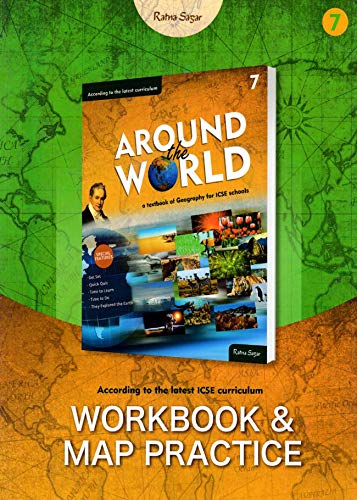 Ratna Sagar ICSE Geography Class 7 | Around the World Workbook And Map ...