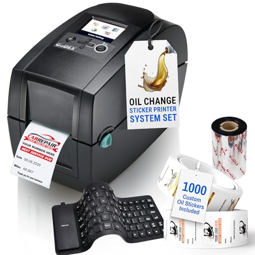 Best Oil Change Sticker Printers for Efficient Vehicle Maintenance ...