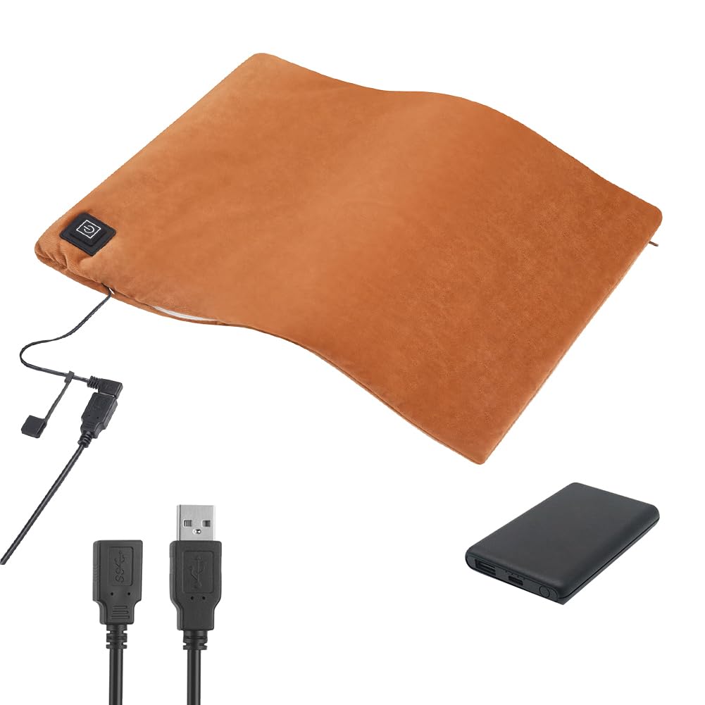 Amazon.com: USB Heating Pad with 5000 mAh Power Bank, Portable 5V ...