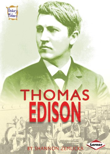 Thomas Edison (History Makers): Zemlicka, Shannon: 9780761343806 ...