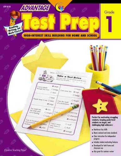 Test Prep Gr. 1 (Advantage Workbooks): Barr, Linda, Silverstone ...