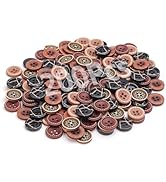 Amazon.com: Pratezila Sewing Buttons - Craft Buttons, 5 Sizes of 100 ...