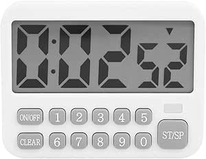 Amazon.com: Xcello Portable Timer, Electronic Timer with Large Screen and Quick Time Setting ...