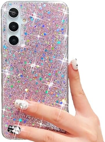 Amazon.com: Esakycn for Samsung Galaxy S26 5G Case Glitter, Shiny Bling ...