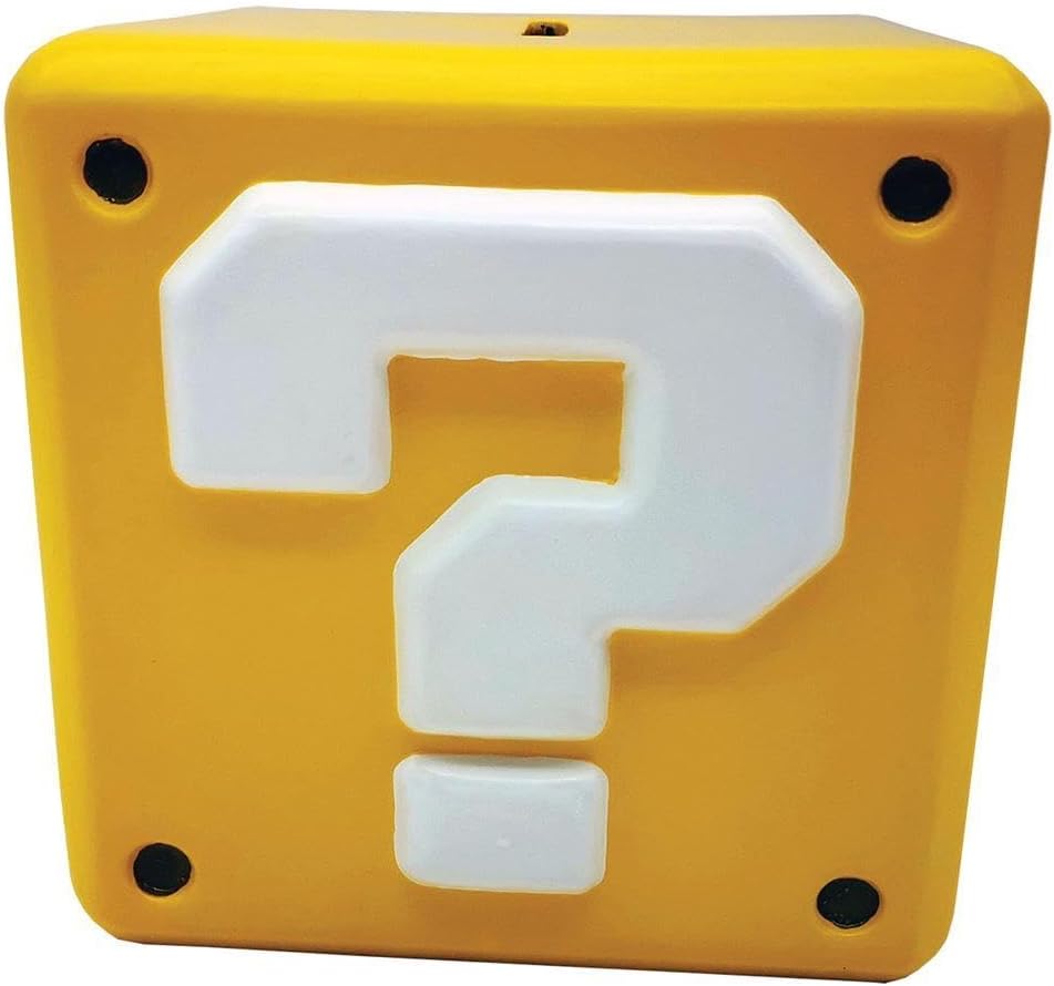 Amazon.com: Pyramid Super Mario – Question Mark Block – Money Box 12.3 ...