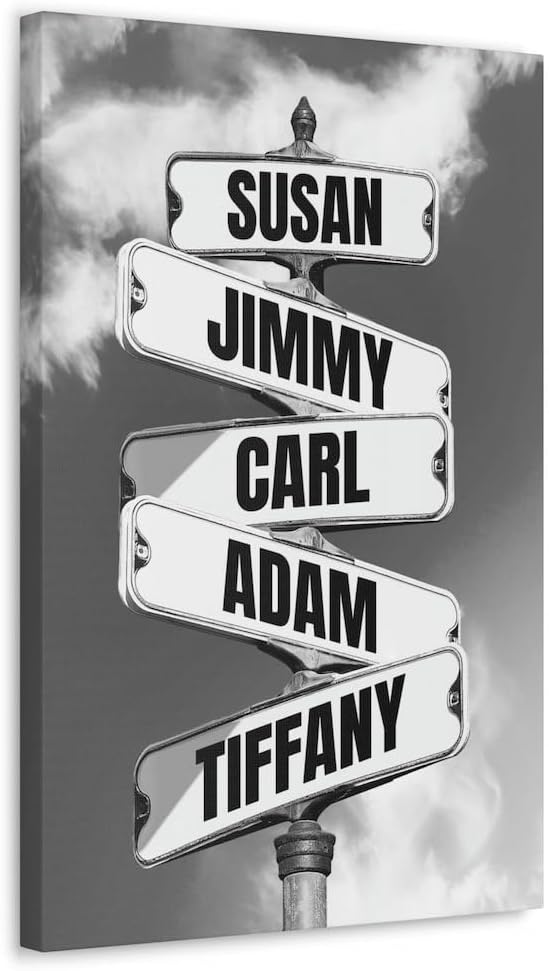 Amazon.com: Family Name Street Sign #5: Posters & Prints