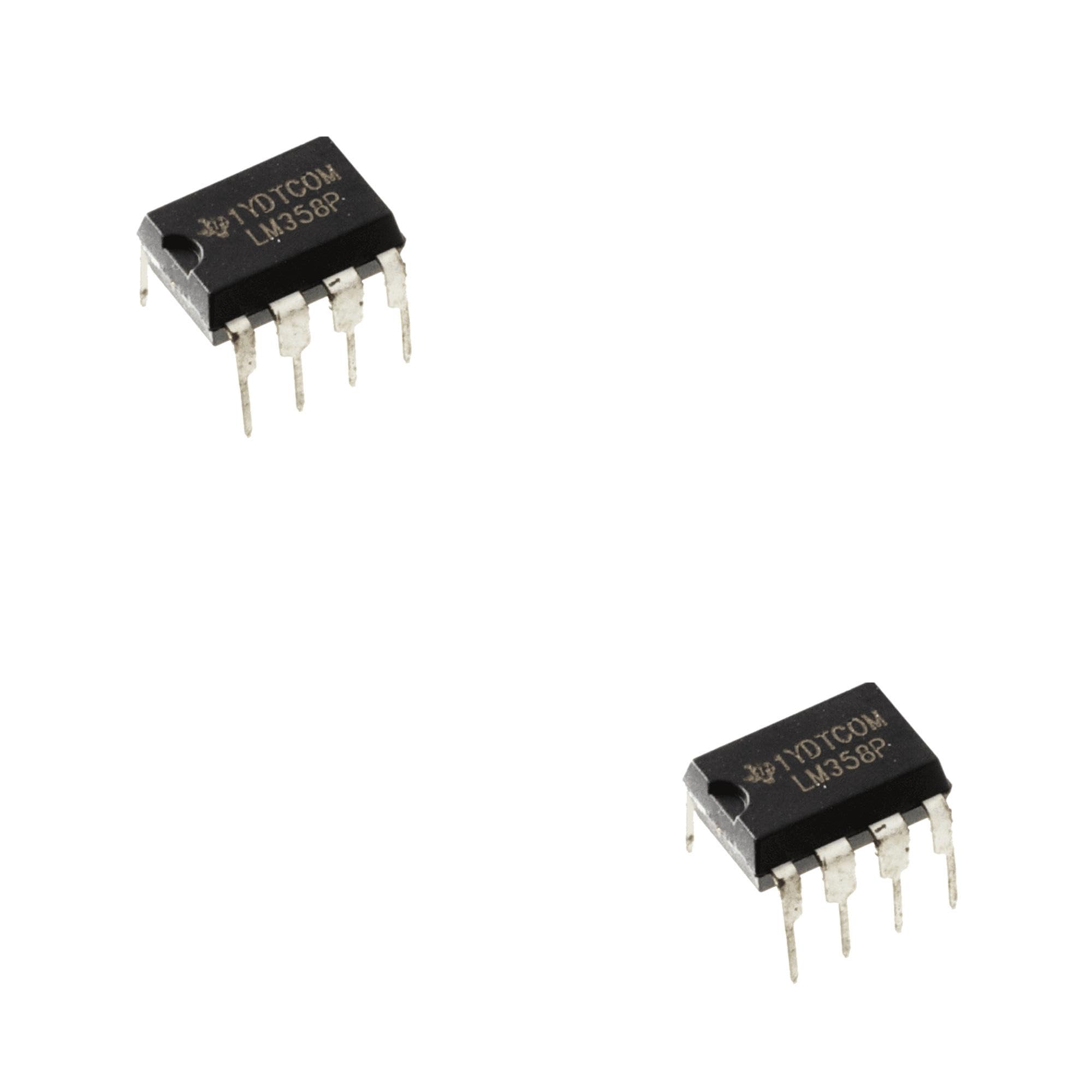 (2 Pcs) Pro3D LM358 IC Low Power Dual Operational Amplifier Op Amp IC ...