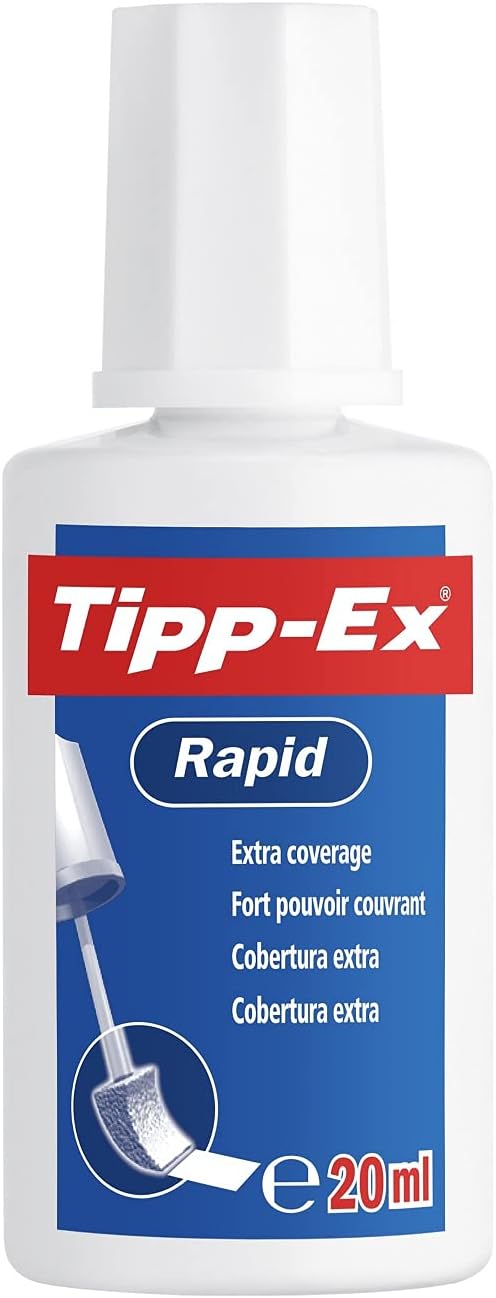 Amazon.com : Tipp-Ex Rapid Top-Quality Opaque and Clean Correction ...