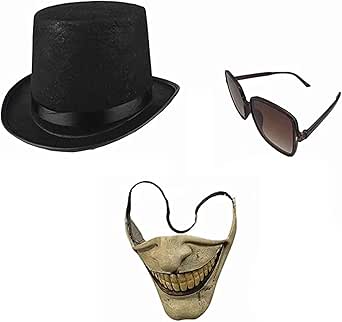 The Black Phone Mask for The Grabber Cosplay Costume Mask with Black ...