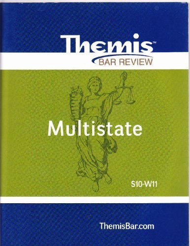 Themis Bar Review Multistate S10-W11: Themis Bar Review: 9781935445227 ...