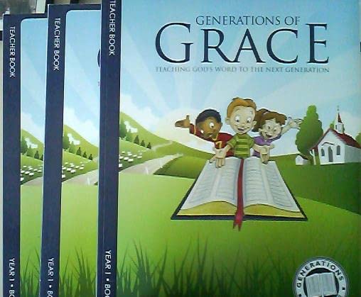 Generations of Grace Teacher Book: Year 1 Books 1-3: Chad Frye: Amazon ...