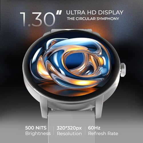 beatXP Vector 1.30 inch HD Display Bluetooth Calling Smart Watch ...