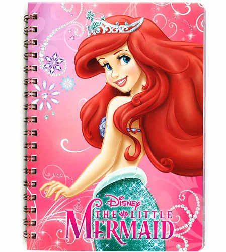 Little Mermaid Stationery / ring notebook / AIG-1049: Amazon.com ...