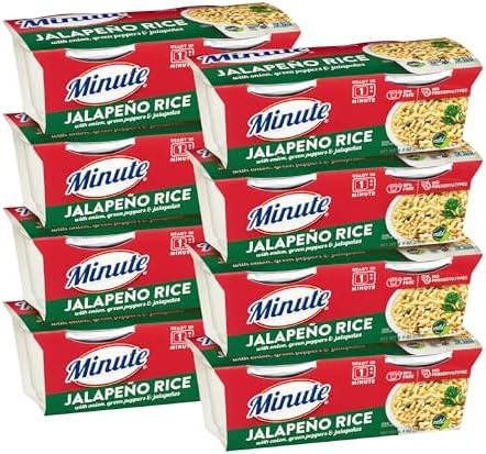 Amazon.com : Minute Ready-to-Serve Jalapeño Rice, Microwavable Rice ...