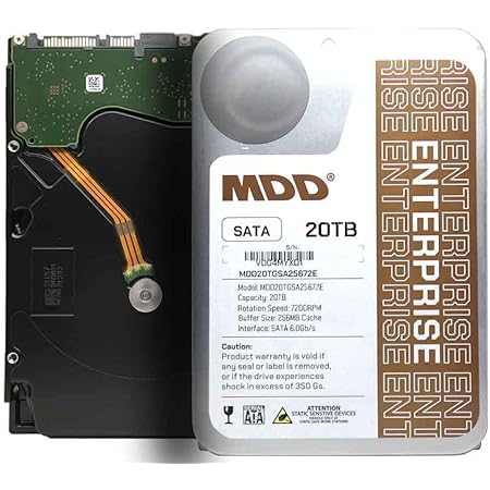 Amazon.com: MDD (MD20TS25672NAS) 20TB 7200 RPM 256MB Cache SATA 6.0Gb/s ...