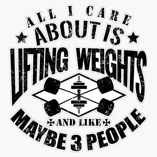 Amazon.com: Bodybuilding Lifting Weights Gym Sticker Bumper Sticker ...