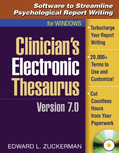 Clinician's Electronic Thesaurus, Version 7.0 for Windows: Software to ...