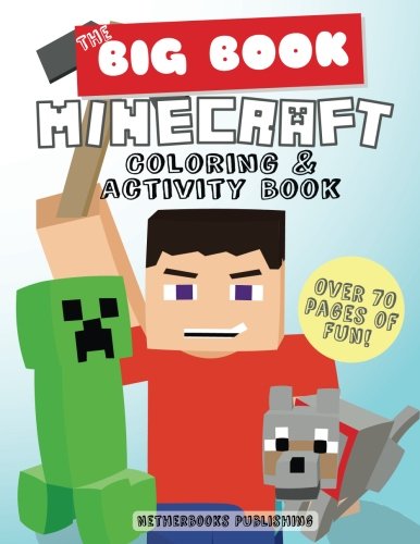The Big Book of Minecraft Coloring and Activity Book: Amazon.co.uk ...