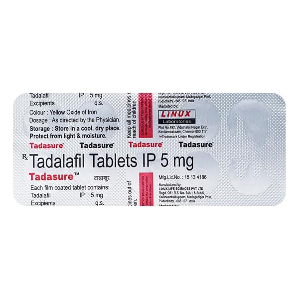 Tadasure 5MG - Strip of 10 Tablets : Amazon.in: Health & Personal Care
