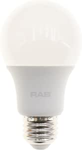 RAB Lighting A19-5-E26-830-DIM LED Bulb A19 5.7W 40EQ 460LM E26 CRI80 ...