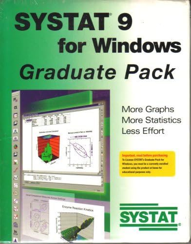 Amazon.com: SYSTAT 9 for Windows: Graduate Pack