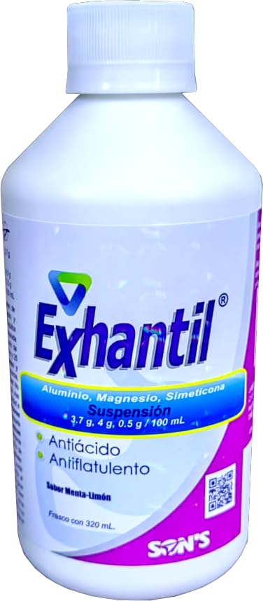 Exhantil - Rápida Acción Antirreflujo, Antiácido, Antiflatulento ...