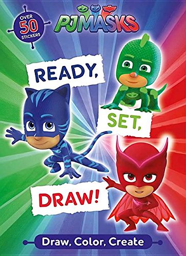 Amazon.com: Pj Masks Ready, Set, Draw!: 9781474899871: Parragon Books ...