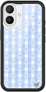 Amazon.com: Wildflower Cases - Blue Gingham Hearts, Compatible with ...