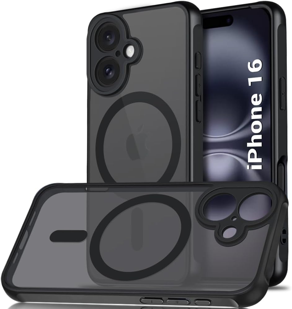 TheGiftKart Hybrid Matte Frosted Translucent iPhone 13 Back Cover Case ...